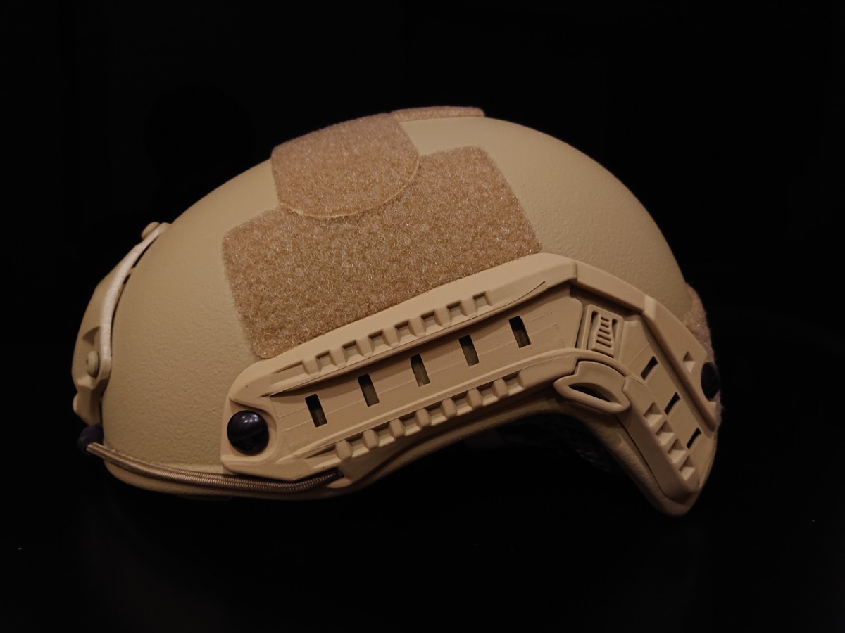 Yahoo!オークション - NIJ ⅢA(レベル3a) 実物 防弾ヘルメット タクテ...