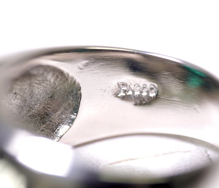 Yahoo!オークション - W-79 Pt900 グリーントルマリン3.41ct/ダイヤモ...