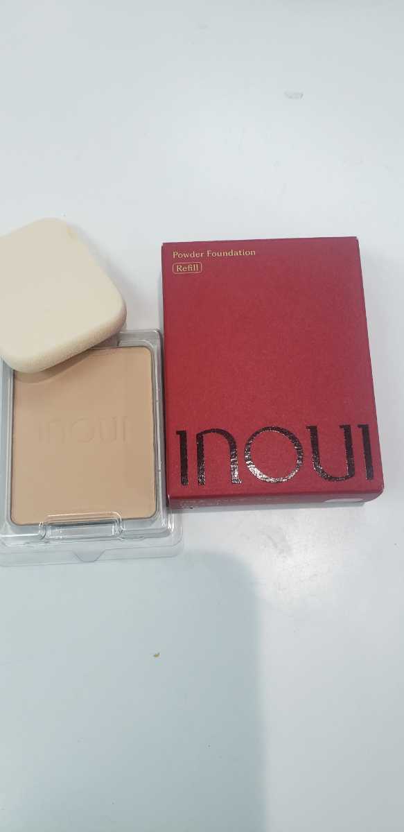 Yahoo!オークション - 資生堂inouiパウダーファンデーション01パフ付...