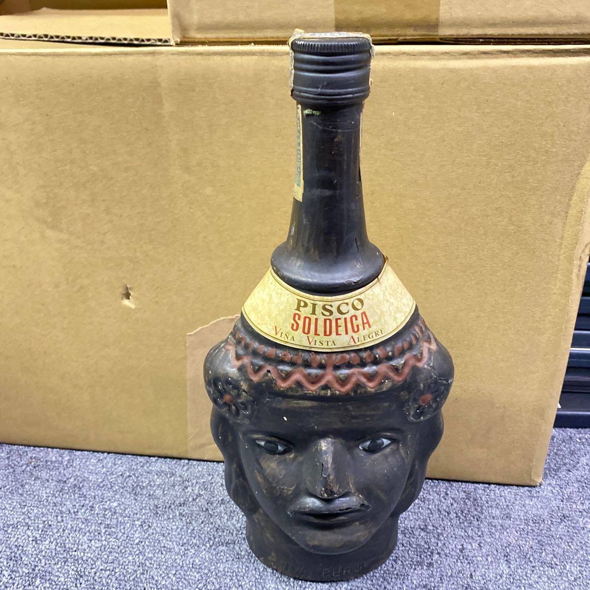 Yahoo!オークション - 09344 古酒 未開栓 PISCO SOLDEICA ピスコ ソル...