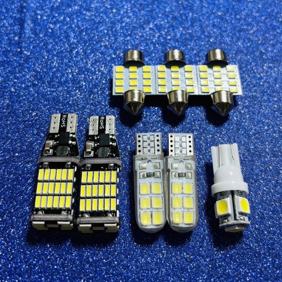 Yahoo!オークション - 8個セット B21A デイズルークス T10 LED ルーム...