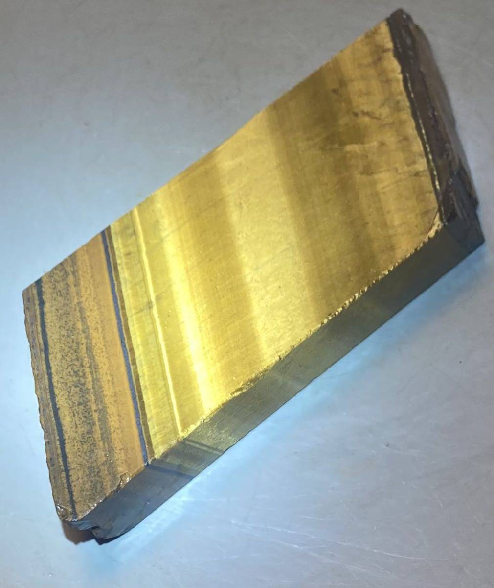 Yahoo!オークション - アフリカ産天然タイガーアイカット271g磨き無し