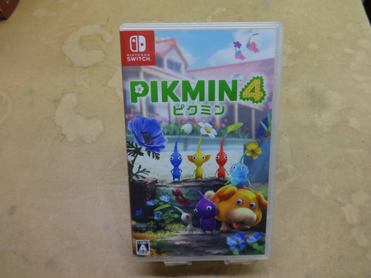 Yahoo!オークション - X023 スイッチソフト ピクミン4 中古品
