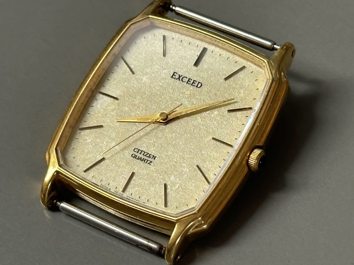 1円〜 CITIZEN シチズン EXCEED エクシード 5639-F60137 ゴールドカラー YP30 クォーツ メンズ腕時計 稼働品(エクシード)｜売買されたオークション情報 ...