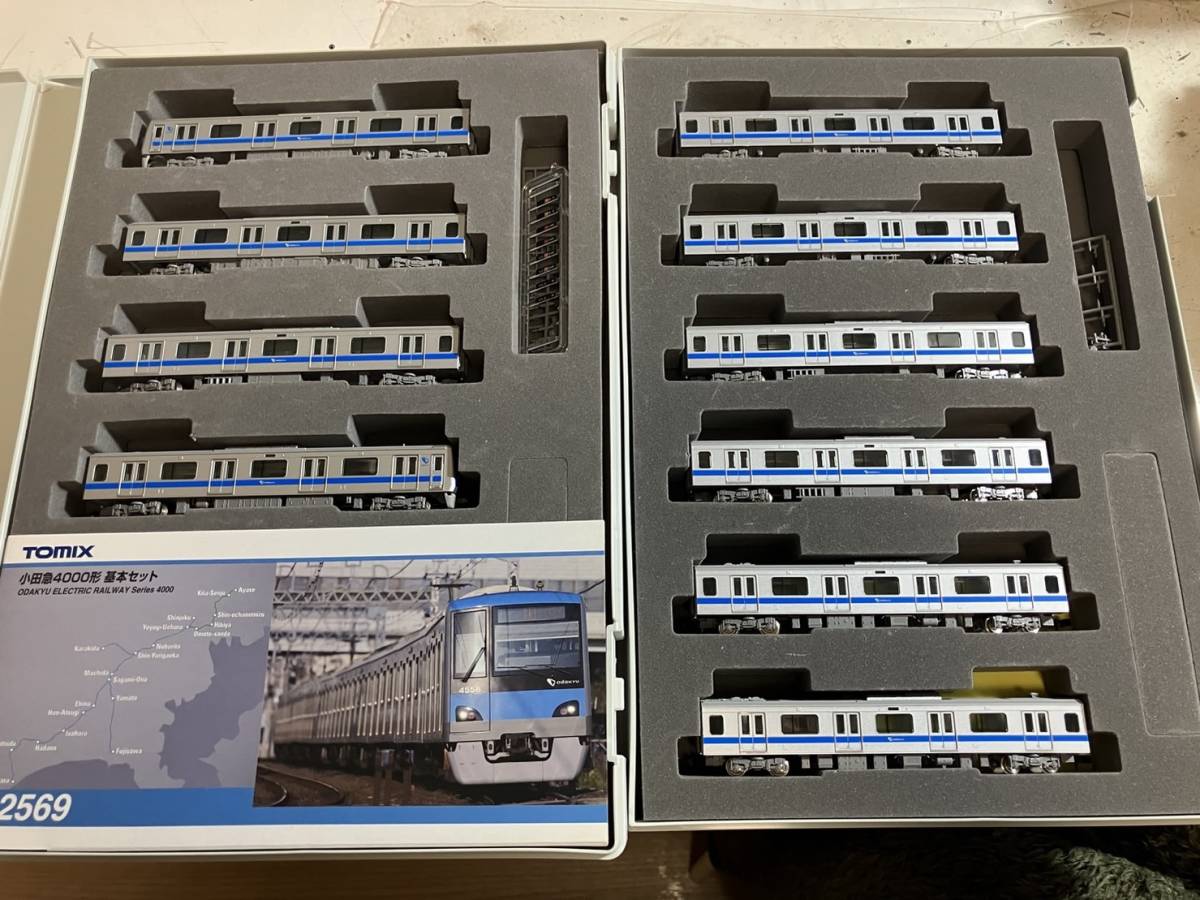 Yahoo!オークション - TOMIX Nゲージ 小田急4000形 10両 92569 92570