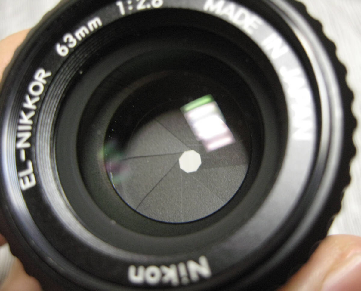 Yahoo!オークション - 【銘玉】EL-NIKKOR 63mm F2.8 引き伸ばしレンズ ...