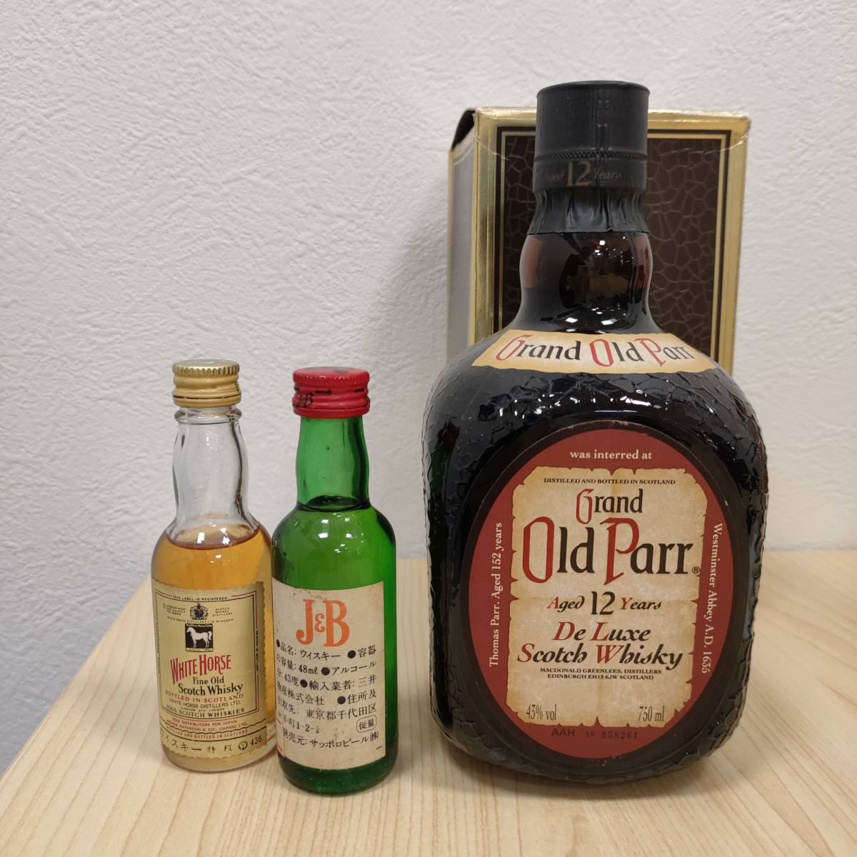 Yahoo!オークション - Grand Old Parr グランドオールドパー 12年 750m...