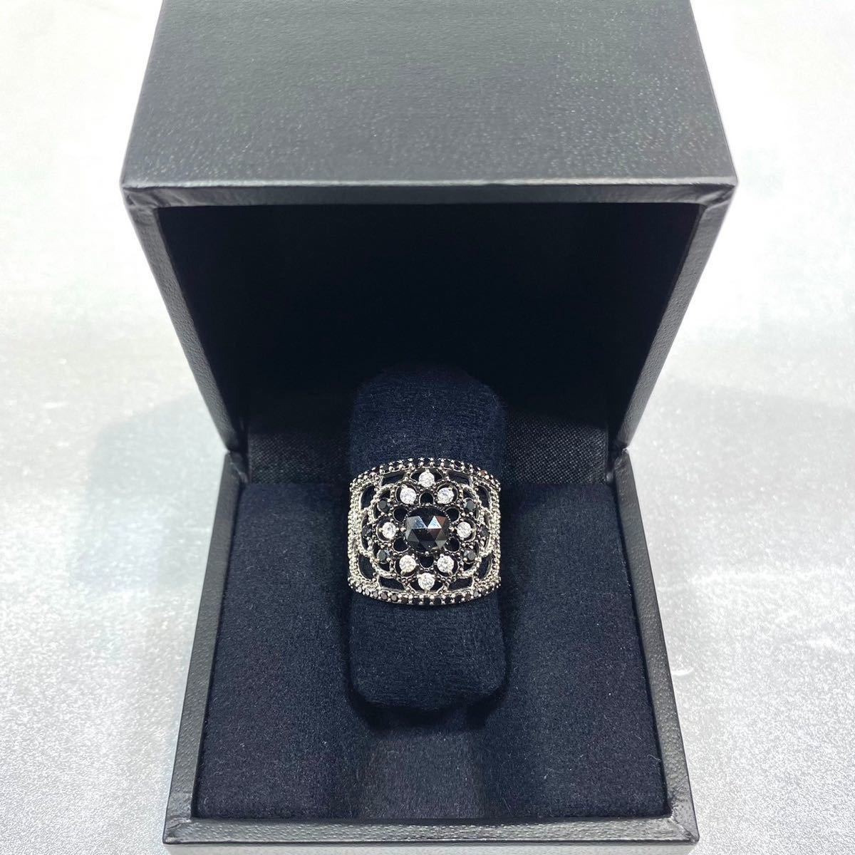 Yahoo!オークション - 1円スタ 大粒黒 鑑定付【0.86ct&0.91ct】K18WG ...