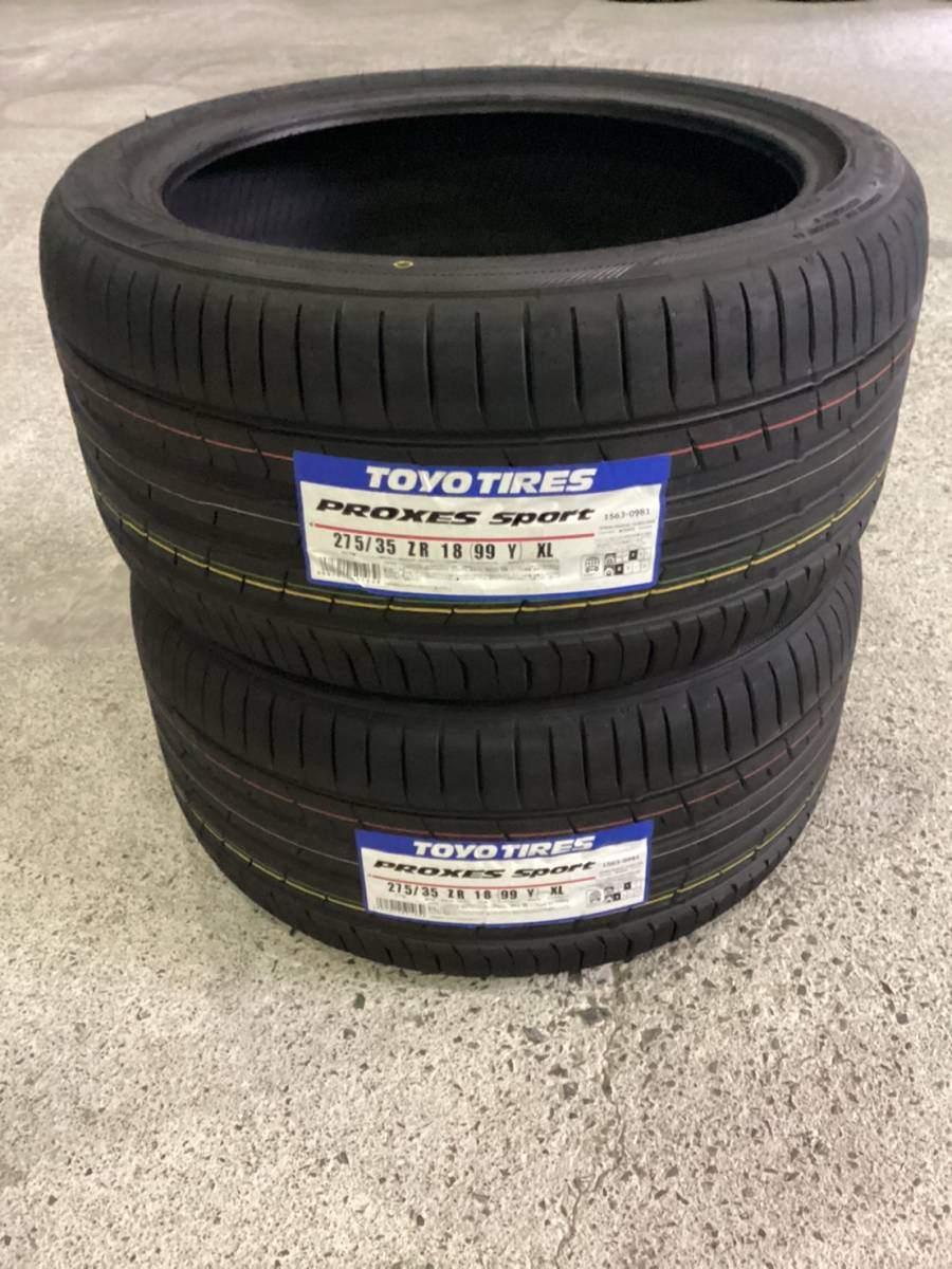 Toyo Proxes Sport 275 35r18 99y Xl 2本セット 処分 トーヨータイヤ |売買されたオークション情報