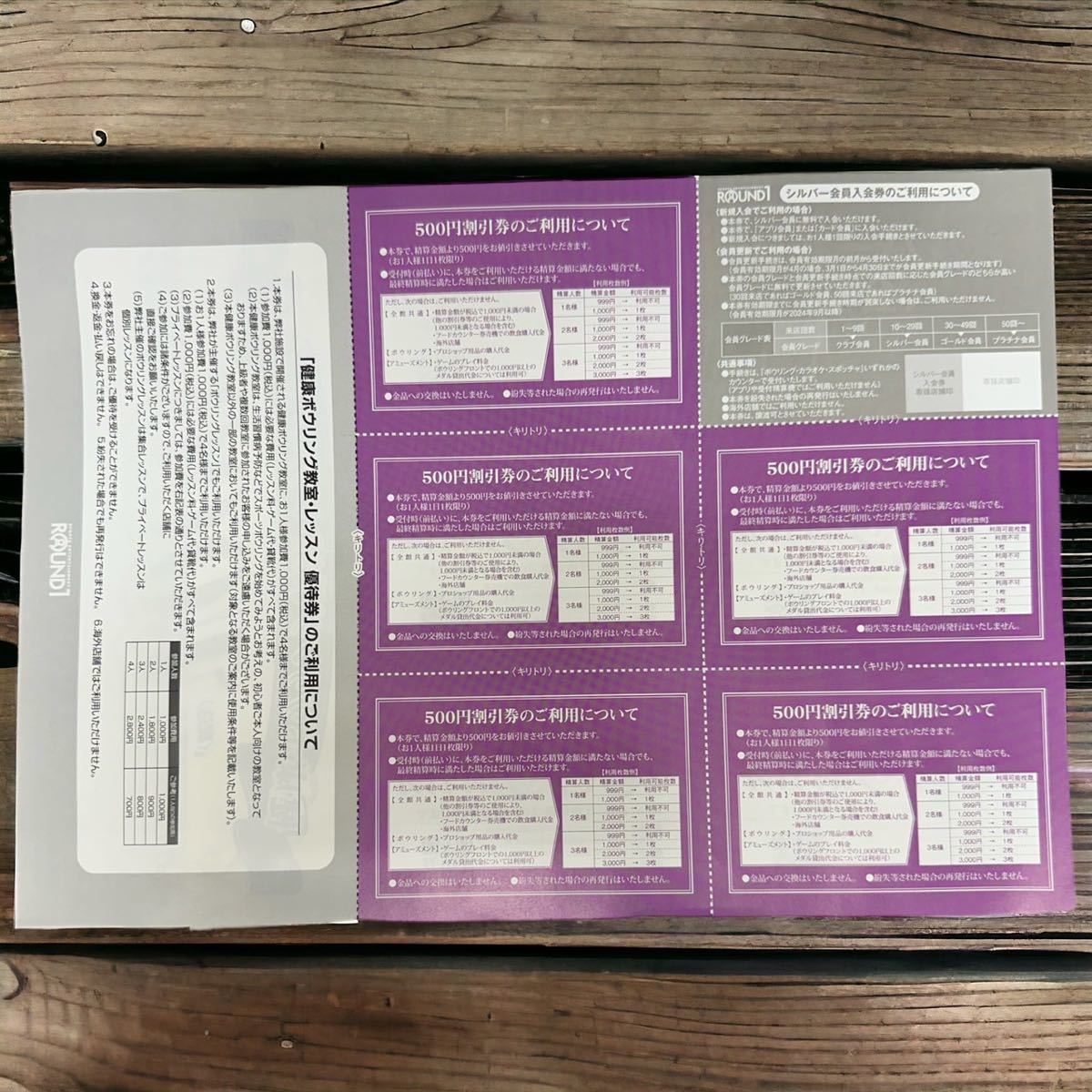 Yahoo!オークション - 【D1213】ラウンドワン 株主優待券 割引券 有効...