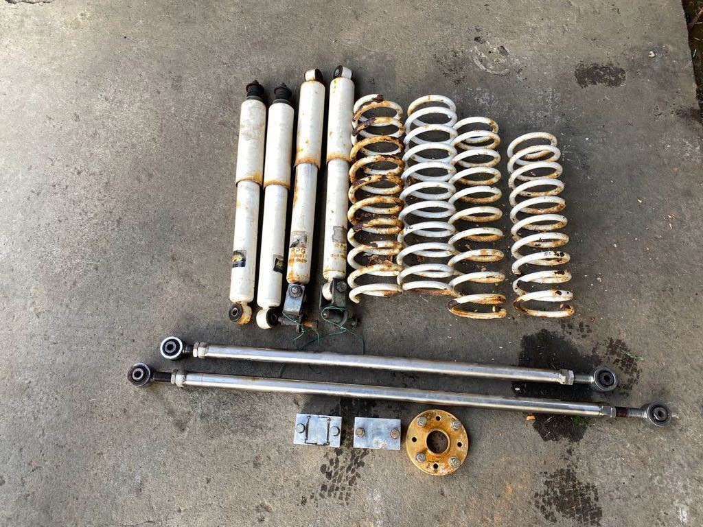 H17 JB23W ジムニー RPG製 3インチ リフトアップキット ショック スプリング ラテラルロッド ジャンク(サスペンションキット（一式）)｜売買されたオークション情報、yahooの ...
