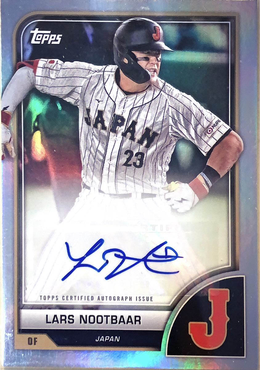 1円スタート ラーズ ヌートバー Topps WBC Auto 直筆サイン 日本代表 lars nootbaar バリエーション bowman トップス bbm epoch 限定(Topps ...