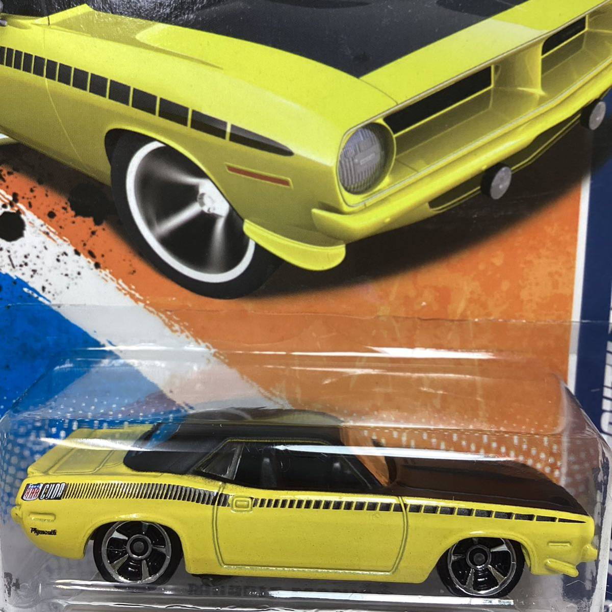 Yahoo!オークション - ホットウィール '70 プリマス AAR クーダ 黄色 ...