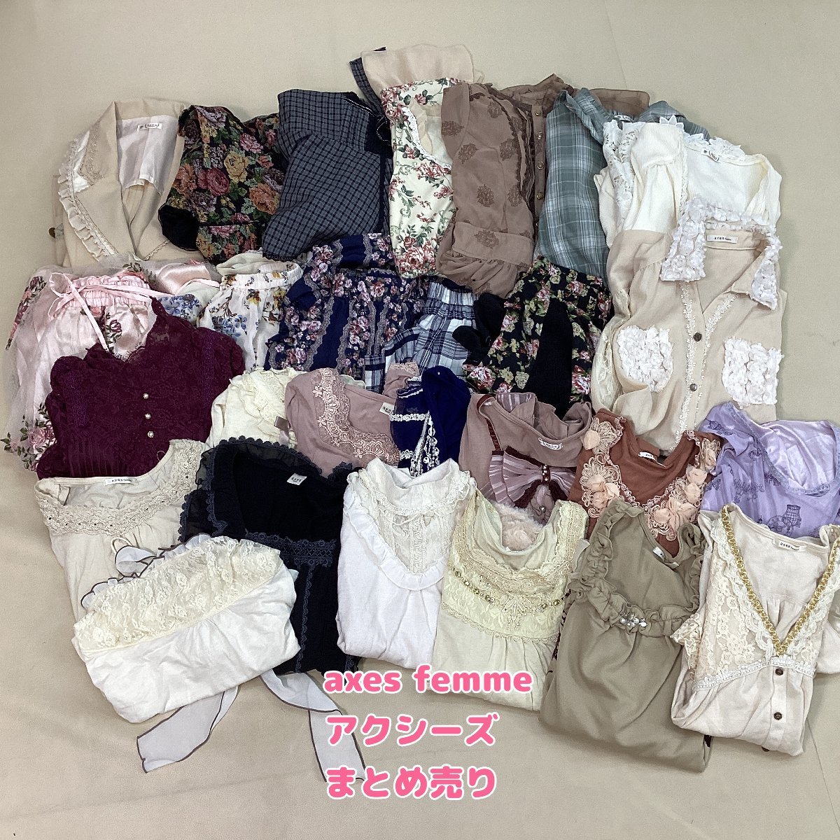 Yahoo!オークション - axes femme アクシーズ 量産型 レディース衣類 ...