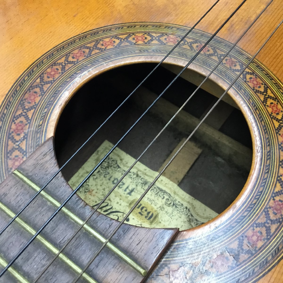 Yahoo!オークション - abe gut 63B 阿部保夫 zen-on クラシックギター...