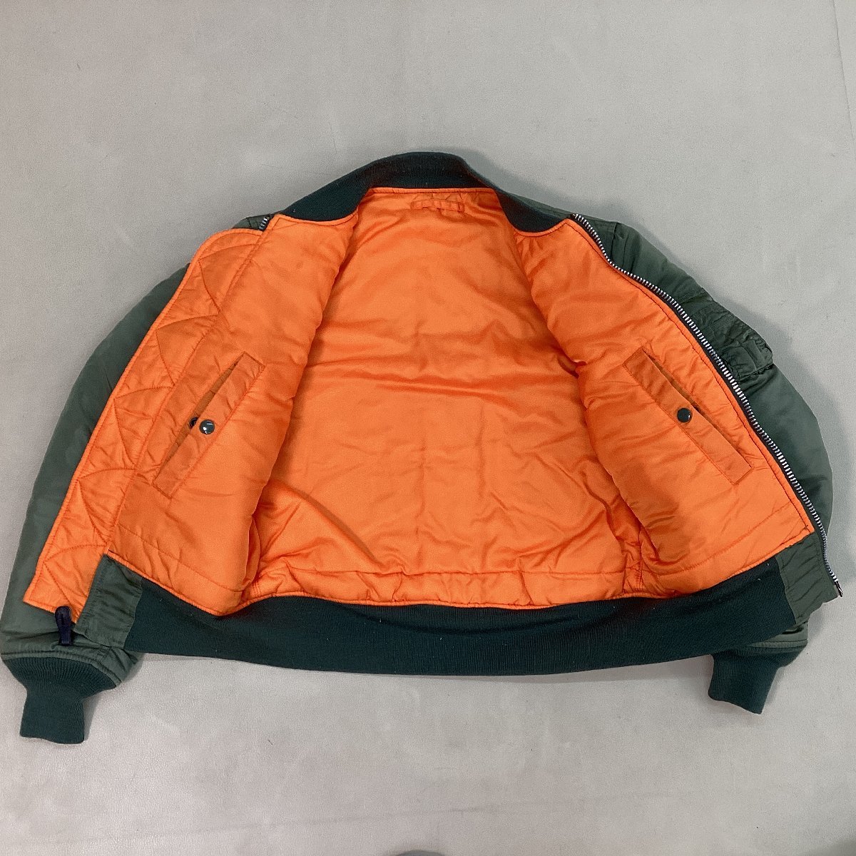 Yahoo!オークション - 美品 USA製 90s ALPHA INDUSTRIES アルファ イ...