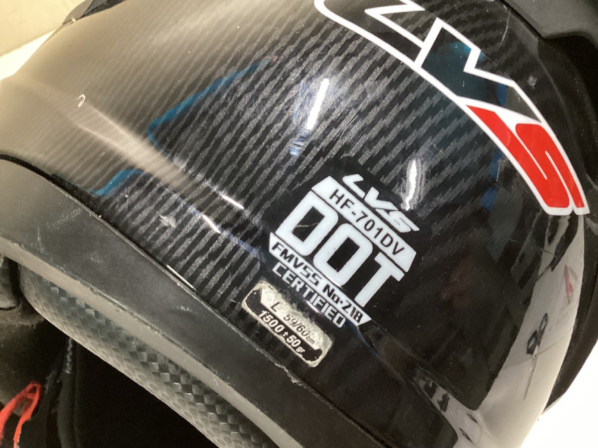 Yahoo!オークション - LVS ヘルメット フルフェイス オートバイ イヤ...