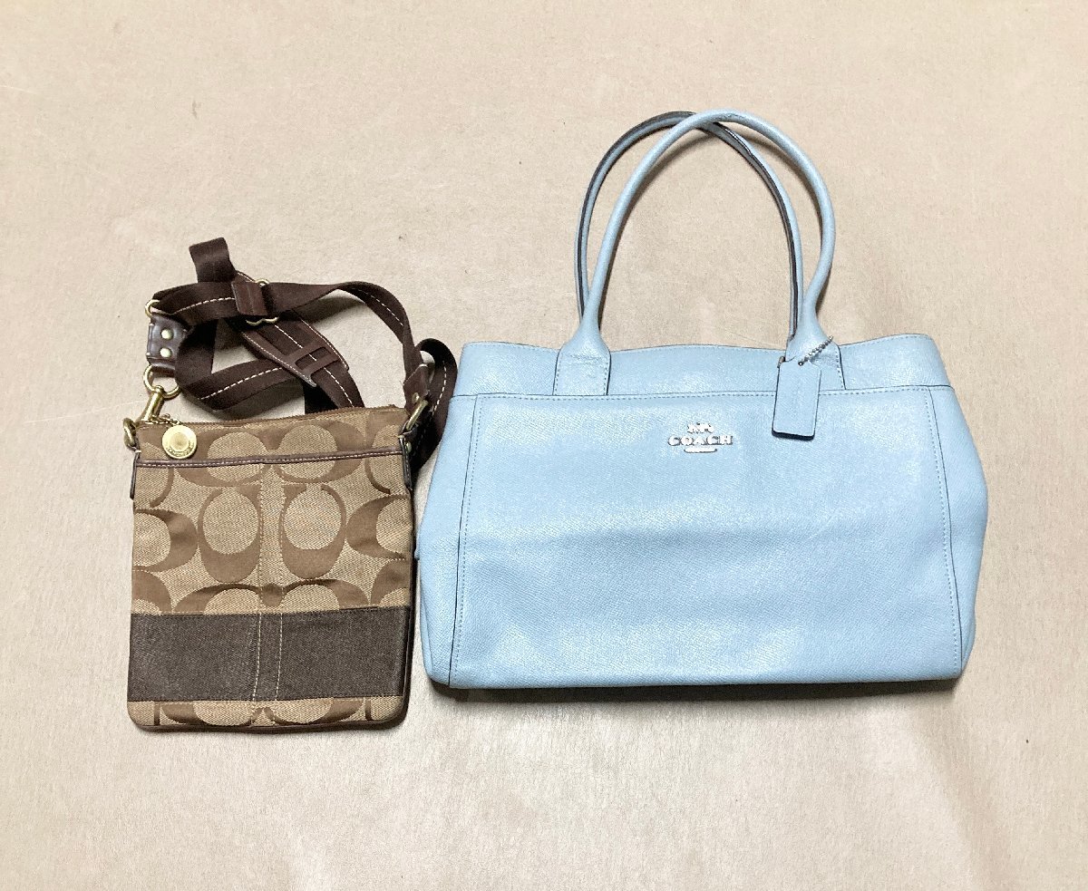 日本代購代標第一品牌【樂淘letao】－★COACH コーチ バッグ 19点 まとめ シグネチャー レザー キャンバス トートバッグ ショルダーバッグ ハンドバッグ 等 卸 現状品 10.2kg★