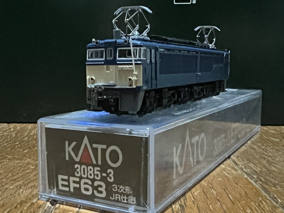 Yahoo!オークション - Nゲージ KATO 3085-3 EF63 3次形 JR仕様(23号機)