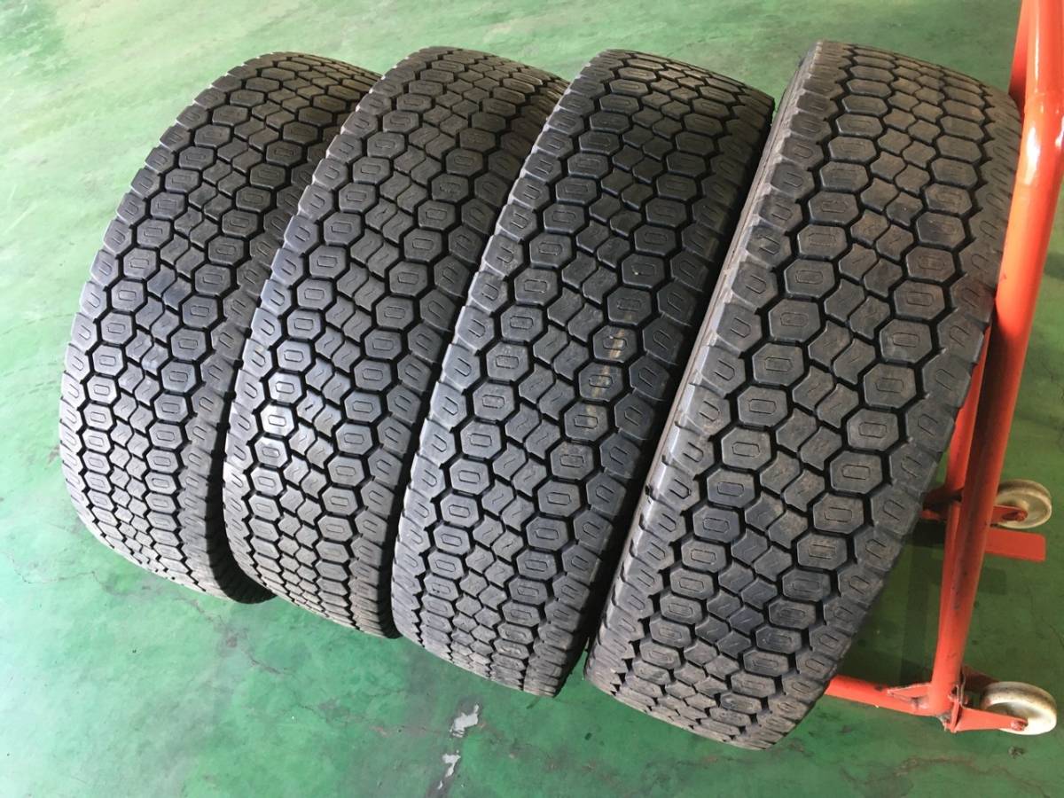 Yahoo!オークション - s051-4-1 275/70R22.5 中古4本 ミシュラン XJW4+...