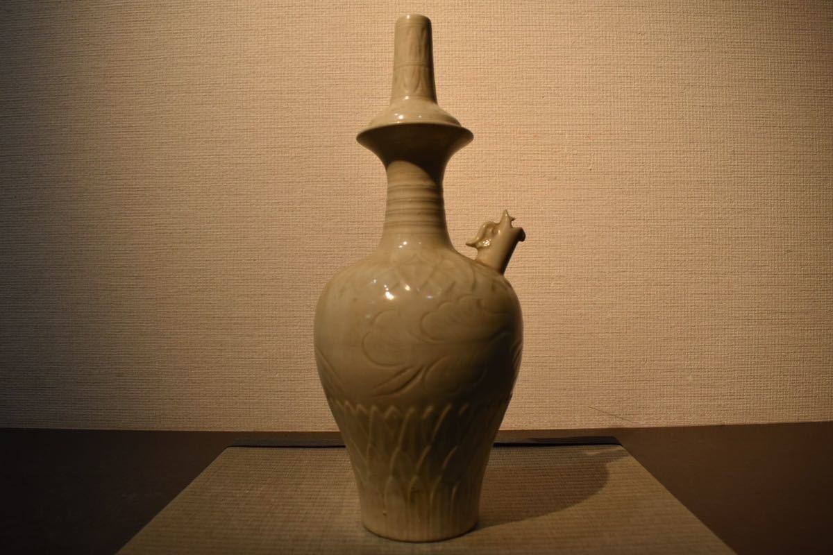 Yahoo!オークション - 【GE】Z137【コレクター所蔵品】時代 白磁水瓶