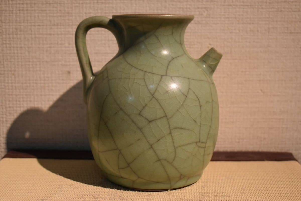 Yahoo!オークション - 【GE】Z216【コレクター所蔵品】時代 青磁水注