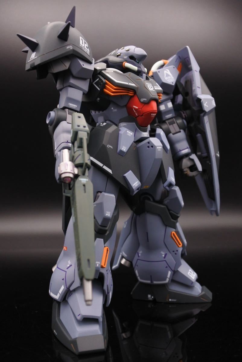 Yahoo!オークション - 1/144 HGUC メッサー F01型 塗装済み完成品 閃光...