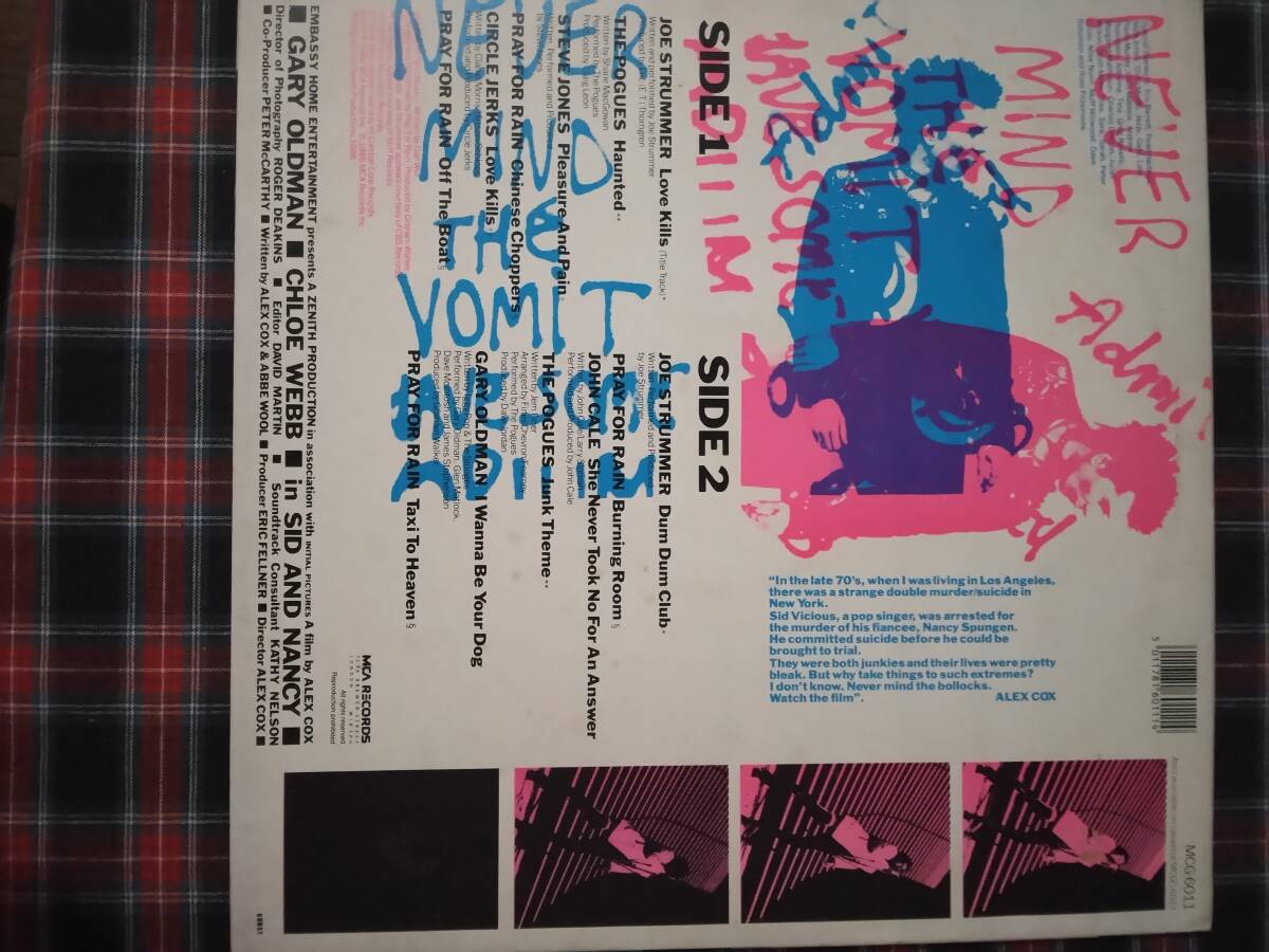 Yahoo オークション Sid And Nancy Love Kills サウンドトラック Sex P