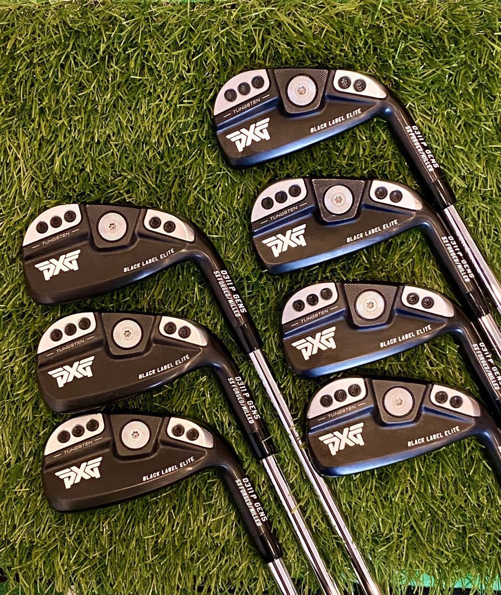 Yahoo!オークション - PXG 0311P Gen 5 Black Forged Iron Setブラック...