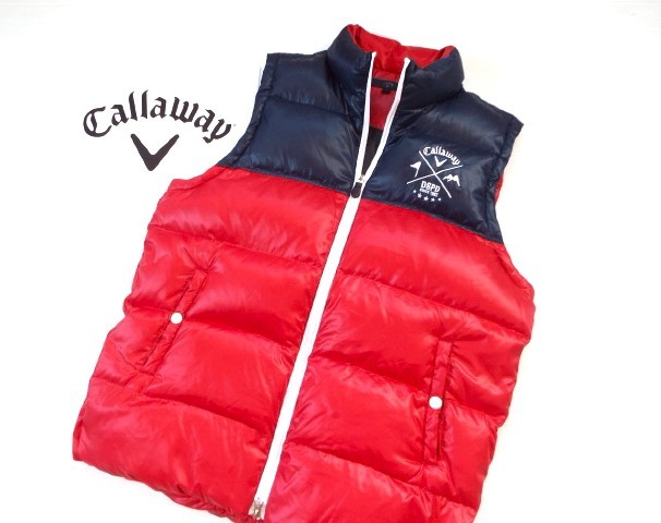 日本代購代標第一品牌【樂淘letao】－★美品★Callaway キャロウェイ / フルジップ ダウンベスト / 241-214542 / サイズL