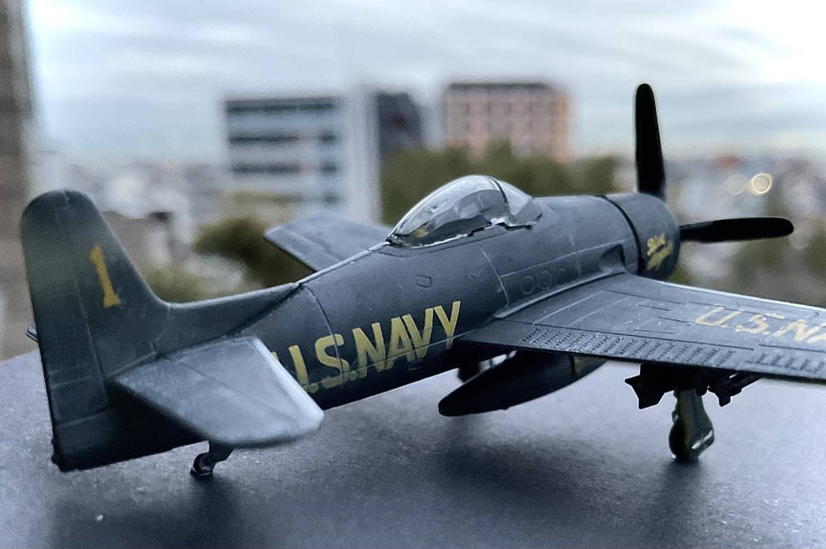 Yahoo!オークション - 1/144 F8F Bearcat FG / エフトイズ F8F ベアキ...