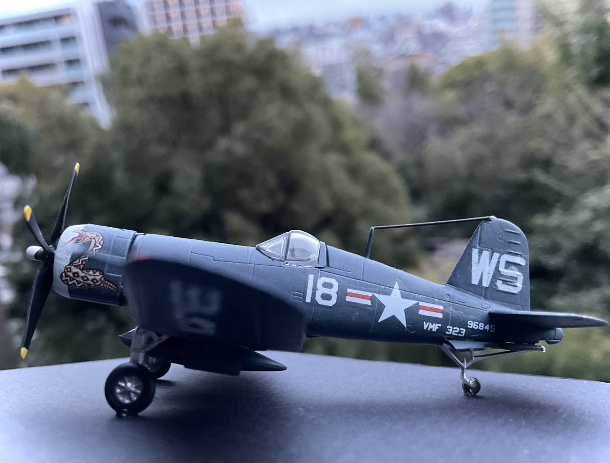 Yahoo!オークション - 1/144 F4U Corsair FG / エフトイズ コルセア 完...