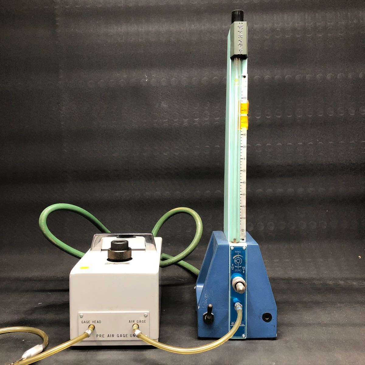 Yahoo!オークション - H304 東京精密 空気マイクロメーター DELTAIR 22...