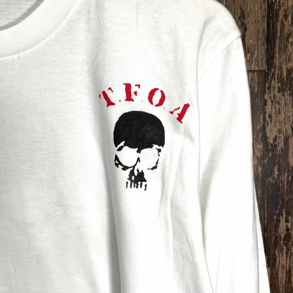 Yahoo!オークション - TFOA・武装戦線・ドクロ・プリントTシャツ・＃3...