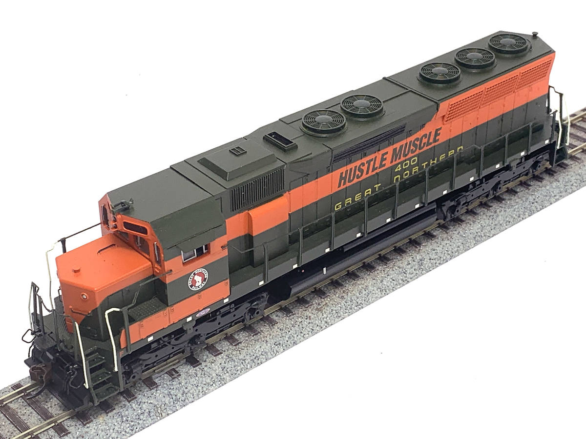 Yahoo!オークション - Bachmann Spectrum SD45 Great Northern #400