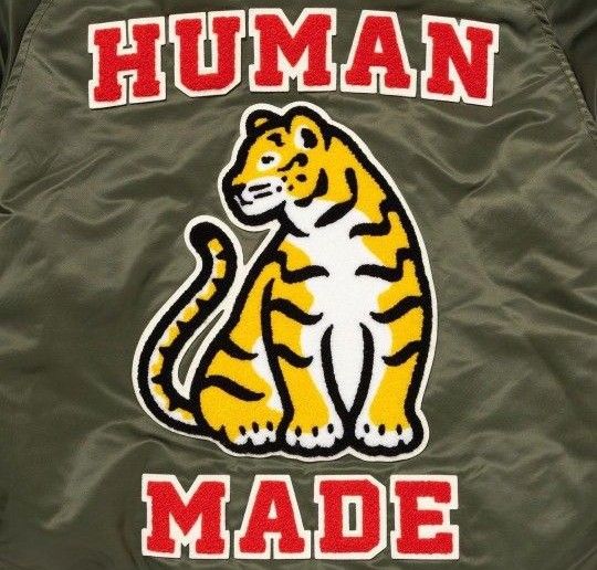 新品 ~HUMAN MADE~ フライトジャケット M ミリタリー【試着のみ 新品 ~HUMAN MADE~ フライトジャケット M ミリタリー【試着のみ