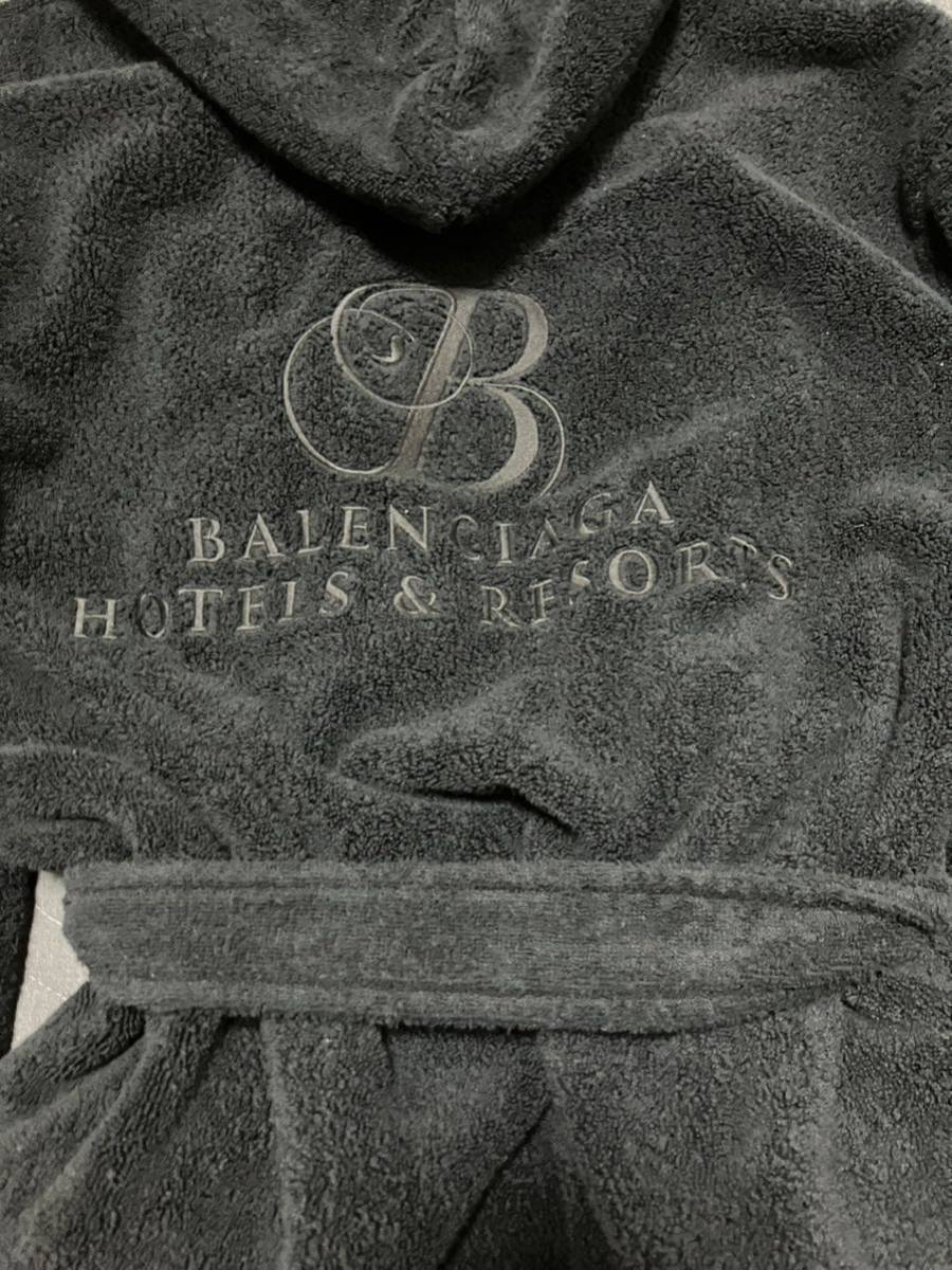 BALENCIAGA HOMEWEAR テリークロスバスローブガウンコート BALENCIAGA HOMEWEAR テリークロスバスローブガウンコート