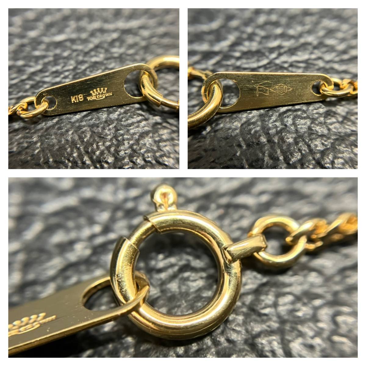 Yahoo!オークション - 喜平 チェーン ネックレス K18 750 45cm 4.8g 金...