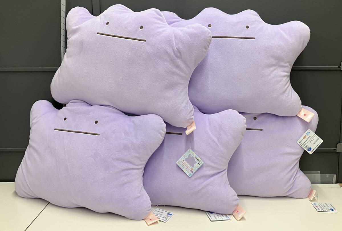 Yahoo!オークション - 2-1 めちゃでかぬいぐるみクッション メタモン 5...