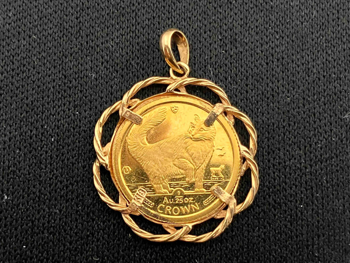 Yahoo!オークション - K18／K24／コイントップ／2.2g／ 1／25oz