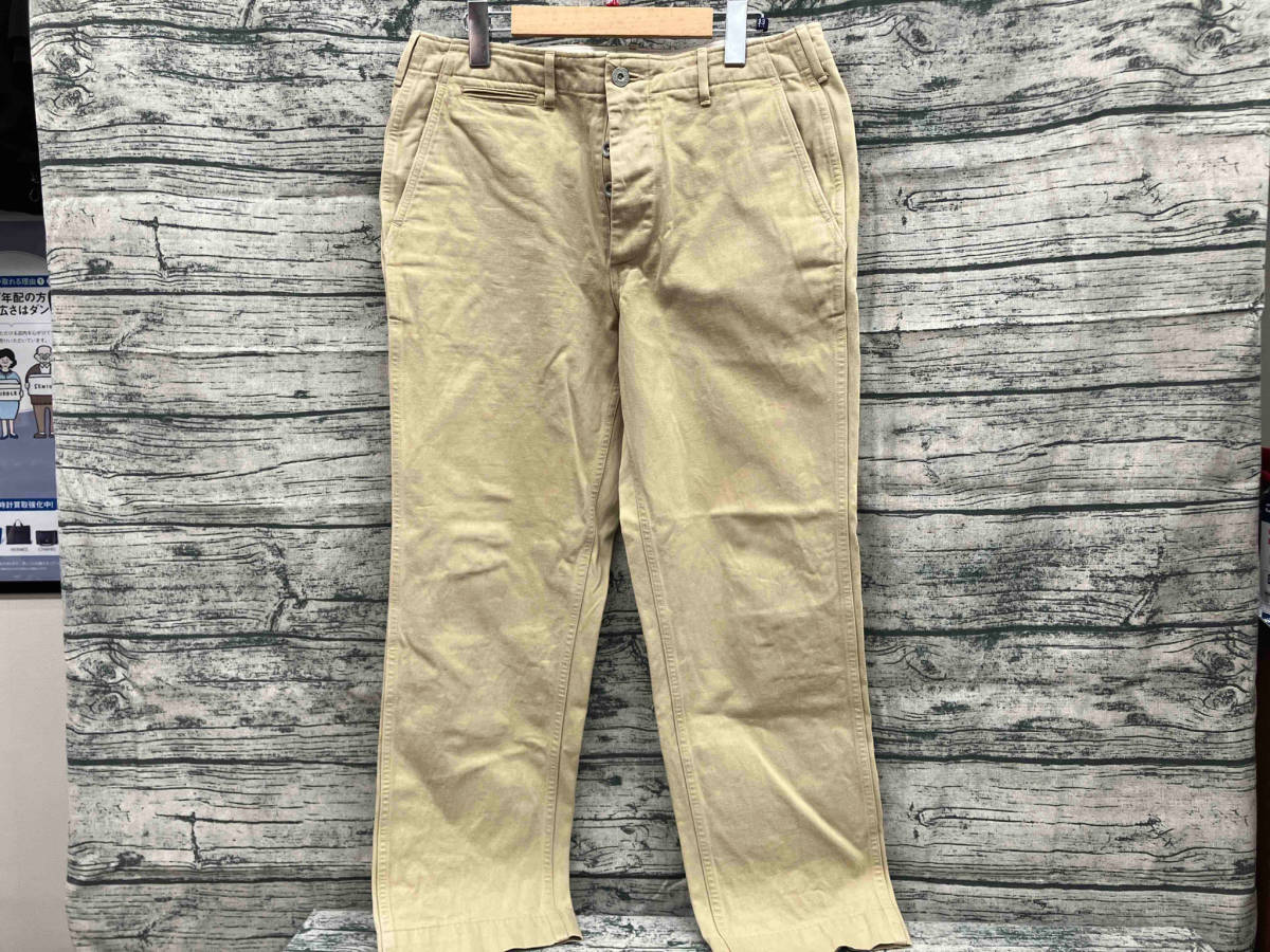 Yahoo!オークション - BONCOURA ボンクラ 綿パン w33 日本製