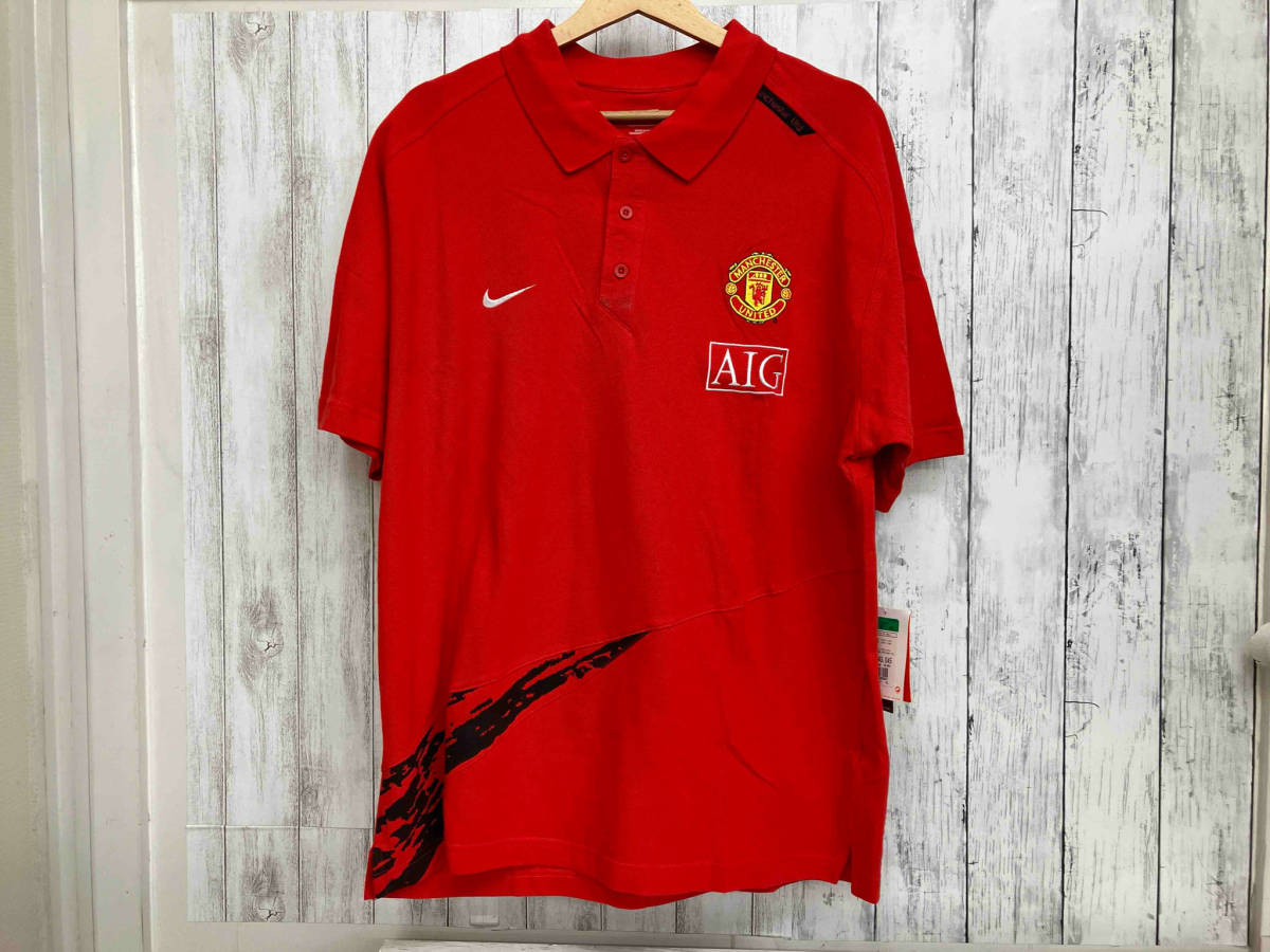 Yahoo!オークション - NIKE/MANCHESTER UNITED／237342-601／AIG 半袖...