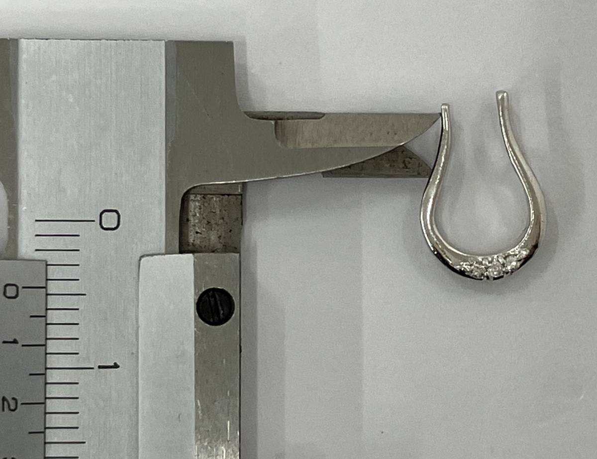 Yahoo!オークション - Pt900 Pt850 ダイヤ0.1ct 45cm 2.1g プラチナ ネ...