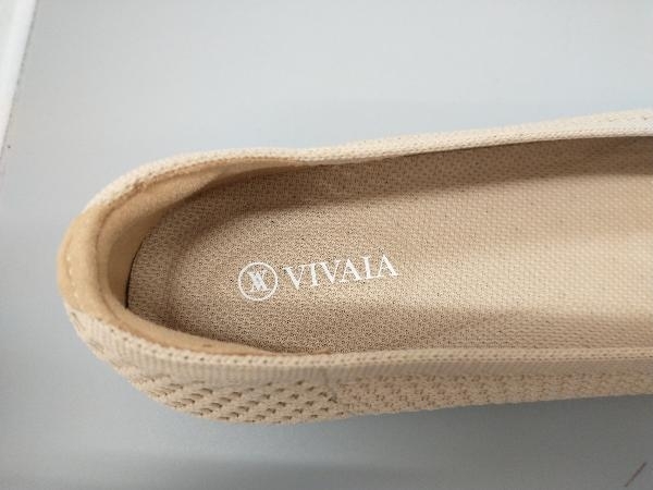 Yahoo!オークション - VIVAIA ビバイア ベージュ フラットシューズ メ...