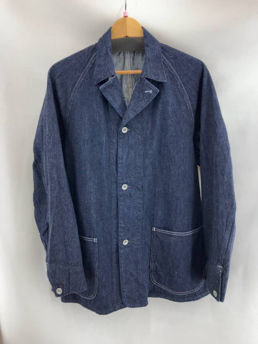 Yahoo!オークション - COMOLI コモリ ワークジャケット Y03-01002 デ...