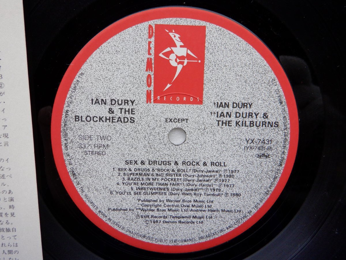 Yahoo オークション 【直筆サイン付き】ian Dury And The Blockheads