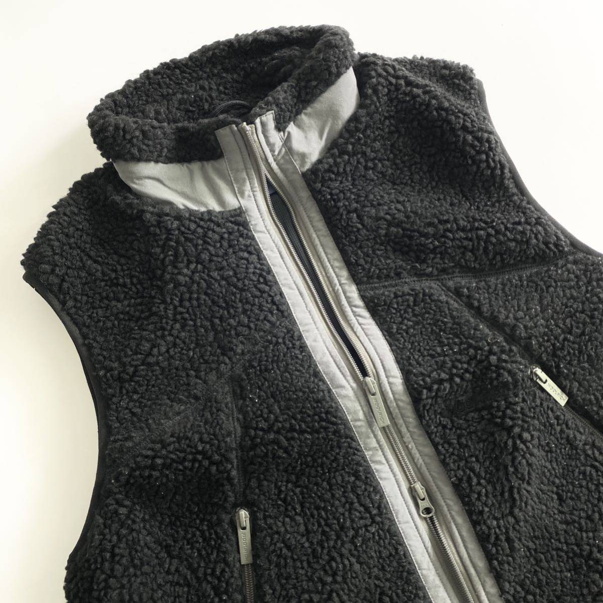 Yahoo!オークション - Fb3 WOOLRICH ウールリッチ ボアベスト サイズL ...