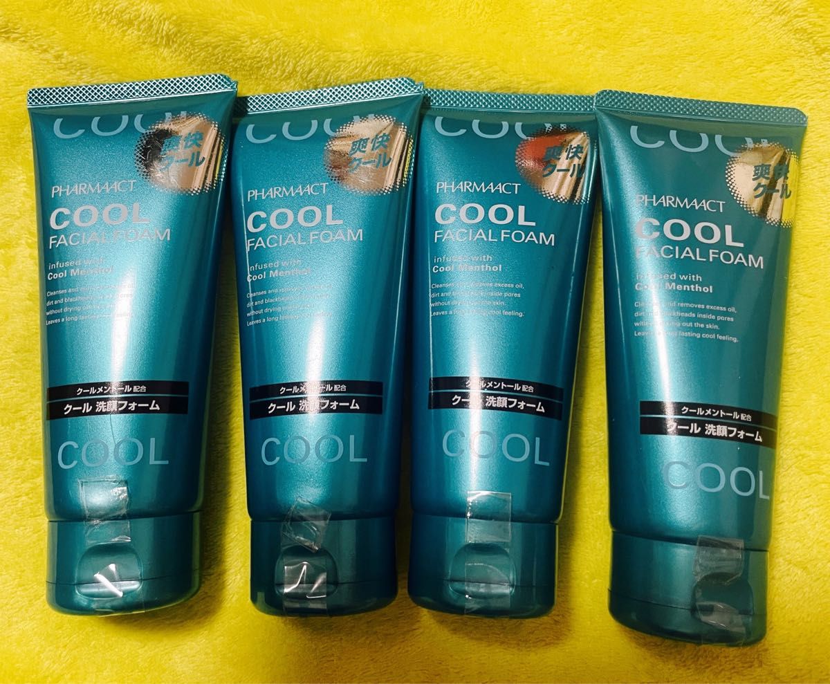 ファーマアクト 爽快クール洗顔フォーム 130g 4個セット｜Yahoo!フリマ（旧PayPayフリマ）