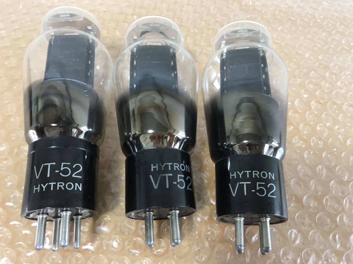 HYTRON 製 真空管 VT-52 3個セット 品 現状品 ジャンク品(真空管)｜売買されたオークション情報、yahooの商品情報をアーカイブ公開 - オークファン（aucfan.com）