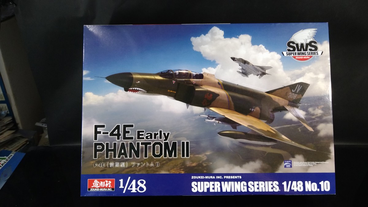 Yahoo!オークション - SWS /造形村 1/48 F-4E 初期型 ファントムⅡ